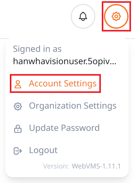 OnCloud: How do I edit my profile? – Hanwha Vision Support Portal