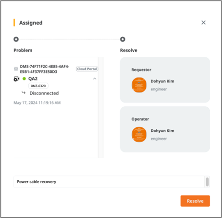 HealthPro: How do I check and assign task status? – Hanwha Vision Support Portal