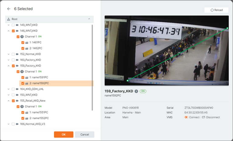 SightMind: How do I use widgets? – Hanwha Vision Support Portal