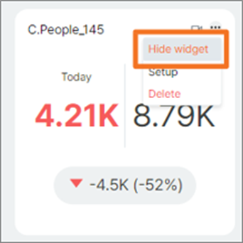 SightMind: How do I use widgets? – Hanwha Vision Support Portal