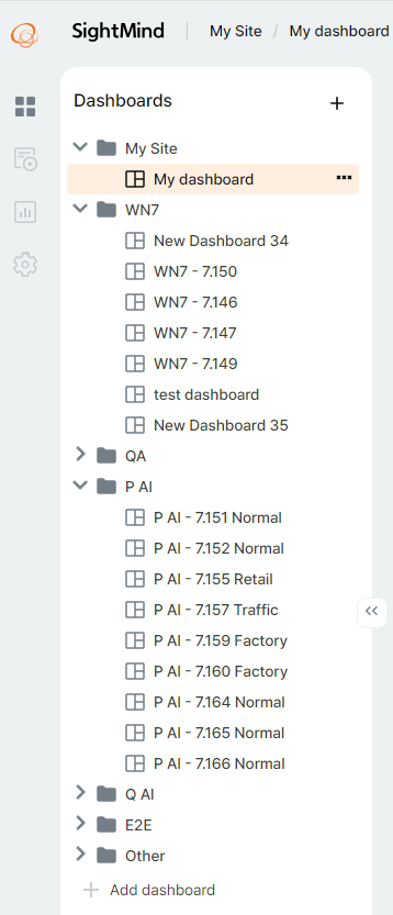 SightMind: How do I use widgets? – Hanwha Vision Support Portal