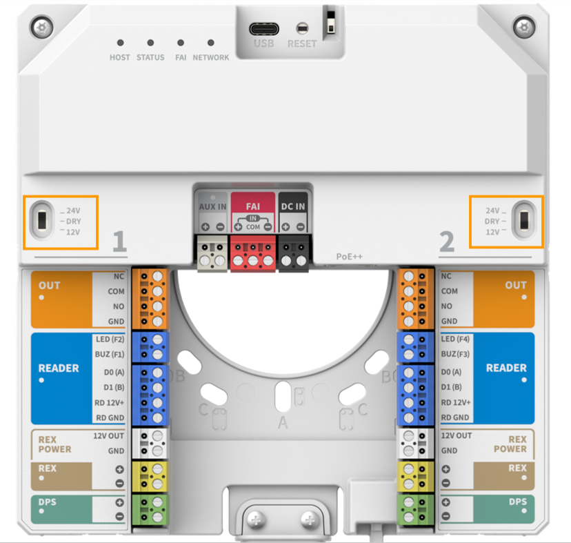 NHP: How to use the Output Selector Switch – Hanwha Vision Support Portal